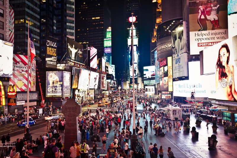 Times Square is an Iconicplace of New York City an Editorial Stock ...