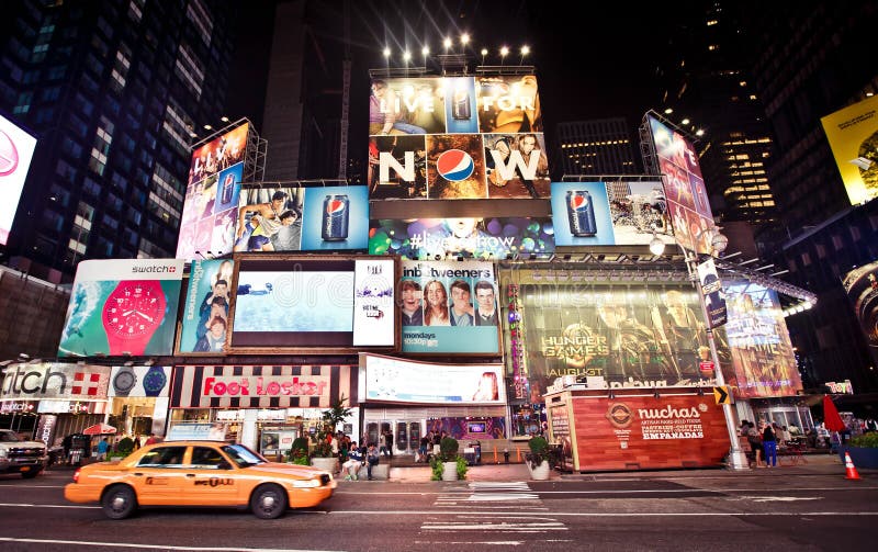 Times Square is an Iconicplace of New York City an Editorial Stock ...