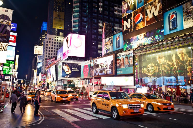 Times Square is an Iconicplace of New York City an Editorial ...