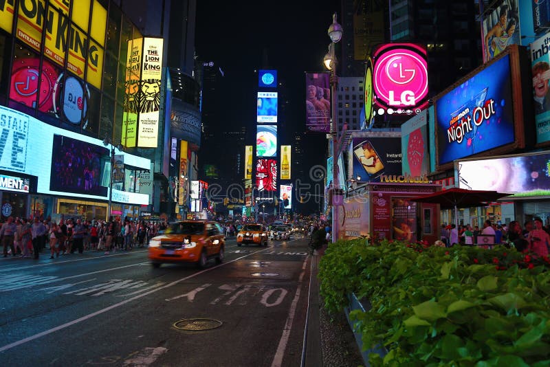 Times Square Manhattan editorial stock photo. Image of dragon - 65393038