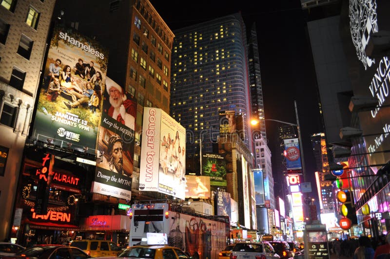 Times Square New York editorial stock photo. Image of blvd - 28695253