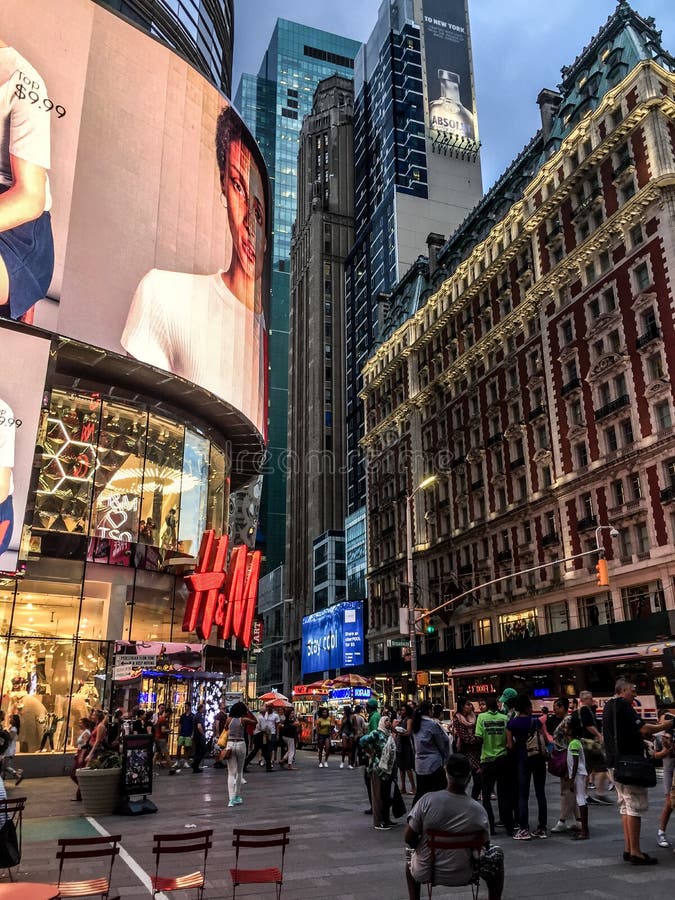 Times Square, New York City, NY Editorial Stock Photo - Image of york ...