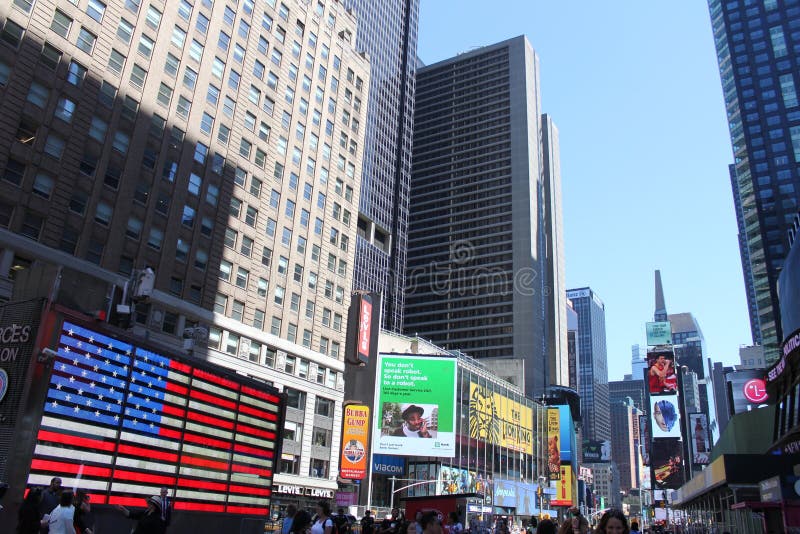 Times Square - New york editorial photo. Image of destination - 89212651
