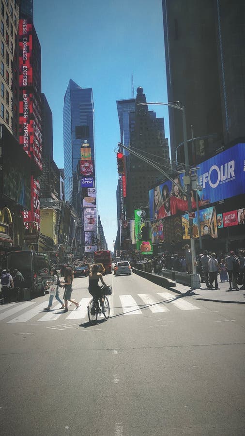 Times Square editorial photography. Image of york, times - 179461212