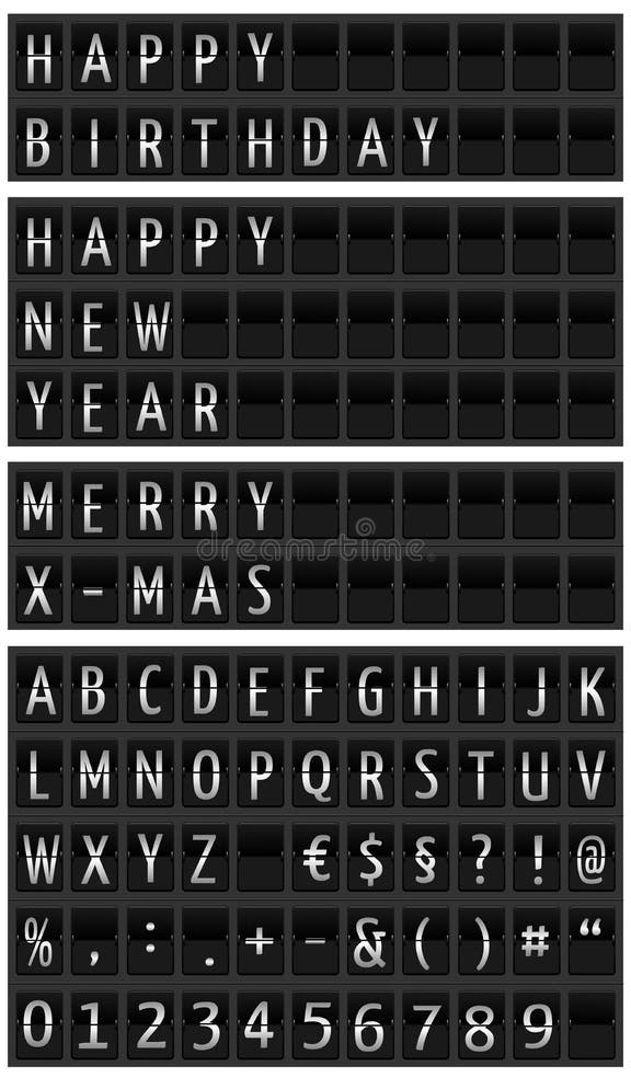 Timetable Font Stock Illustrations – 2,003 Timetable Font Stock ...