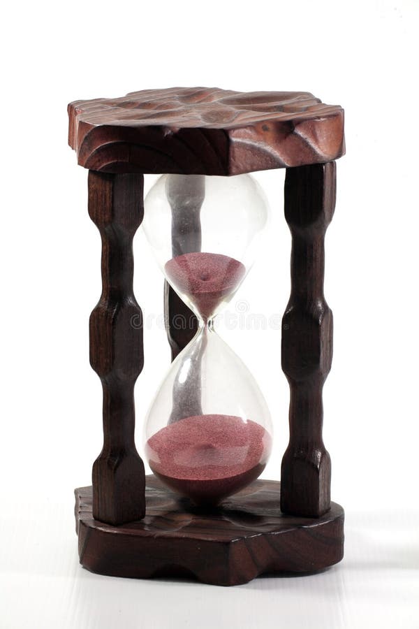 Den gamla timglaset fotografering för bildbyråer. Bild av antikviteten ...