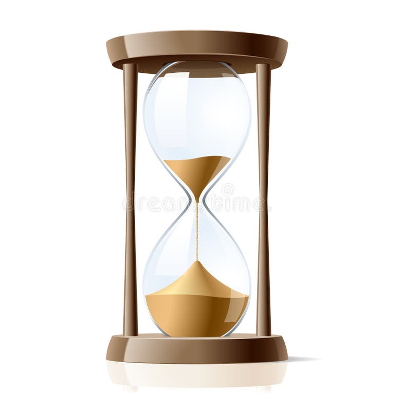 Timglas vektor illustrationer. Illustration av klocka - 15902276