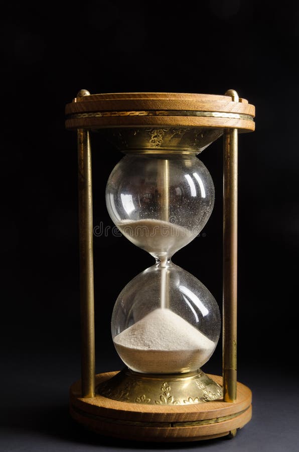 Timglas stock illustrationer. Illustration av klocka - 41327327