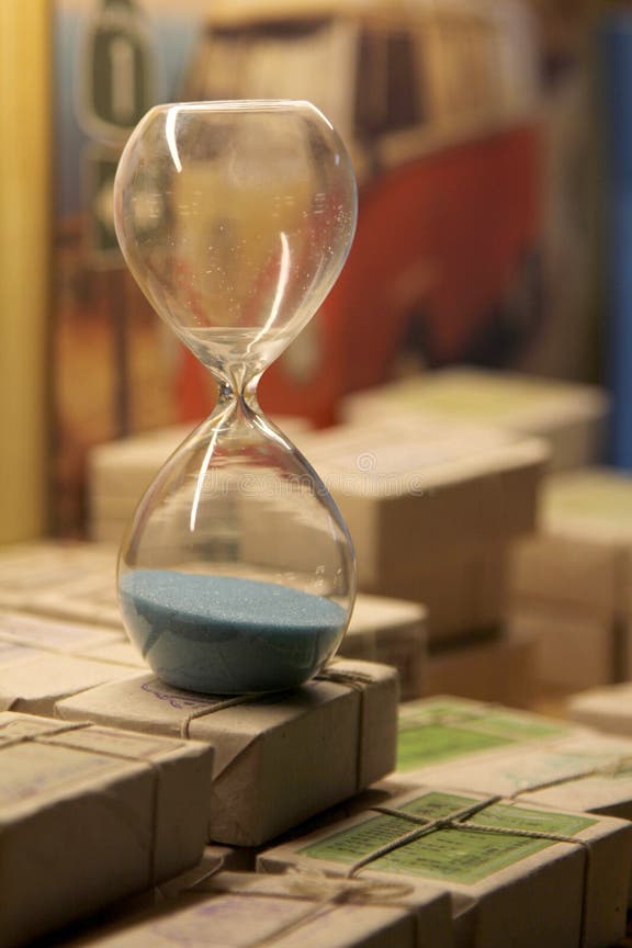 Timglas fotografering för bildbyråer. Bild av tidmätare - 49376915