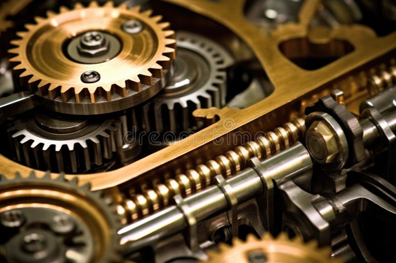 Timing Belt and Gears Alignment Stock Illustration - Illustration of ...