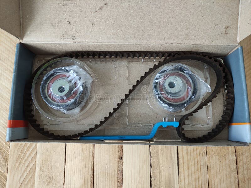 Timing Belt Replacement Kit in the Package Stock Image - Image of ...