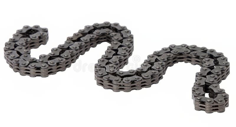 Timing Cam Chain for Motorcycle Internal Combustion Engine Stock Image ...