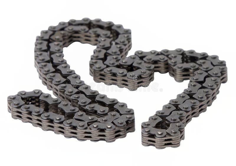 Timing Cam Chain for Motorcycle Internal Combustion Engine Stock Image ...