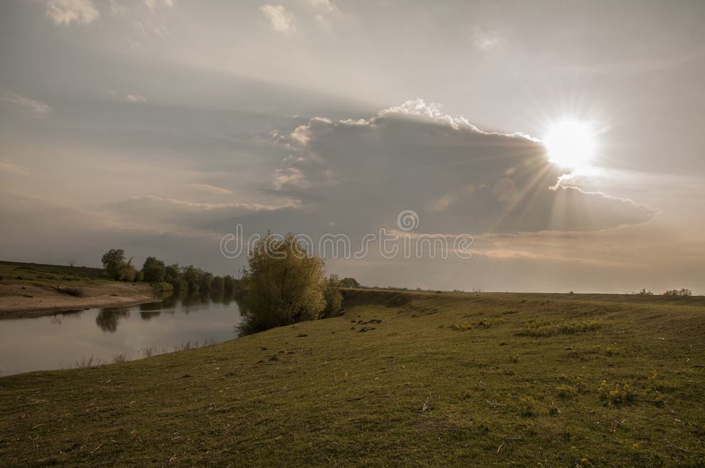 Timis river stock photo. Image of calm, river, protected - 39819268