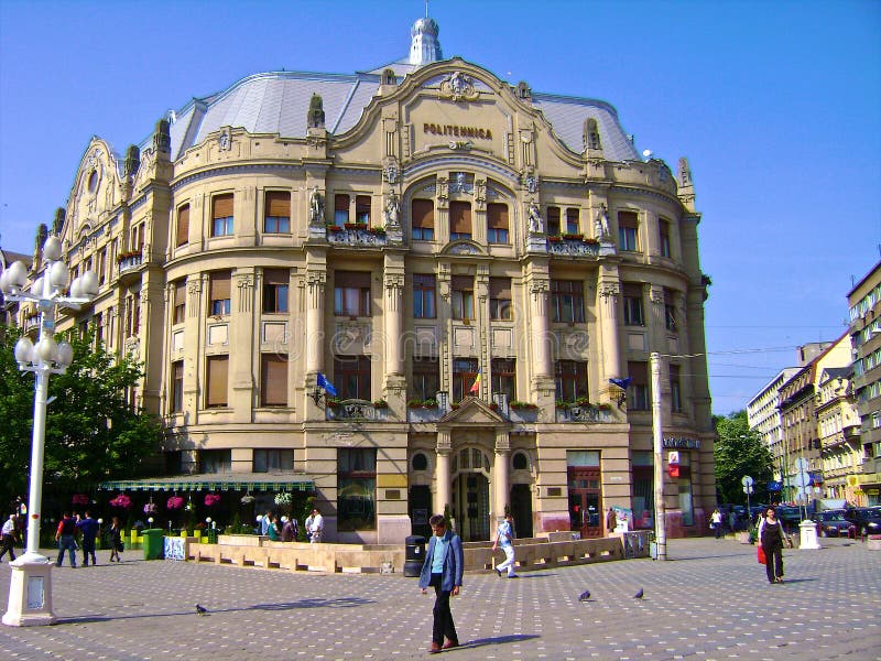 Timisoara editorial stock image. Image of reflection - 56408904