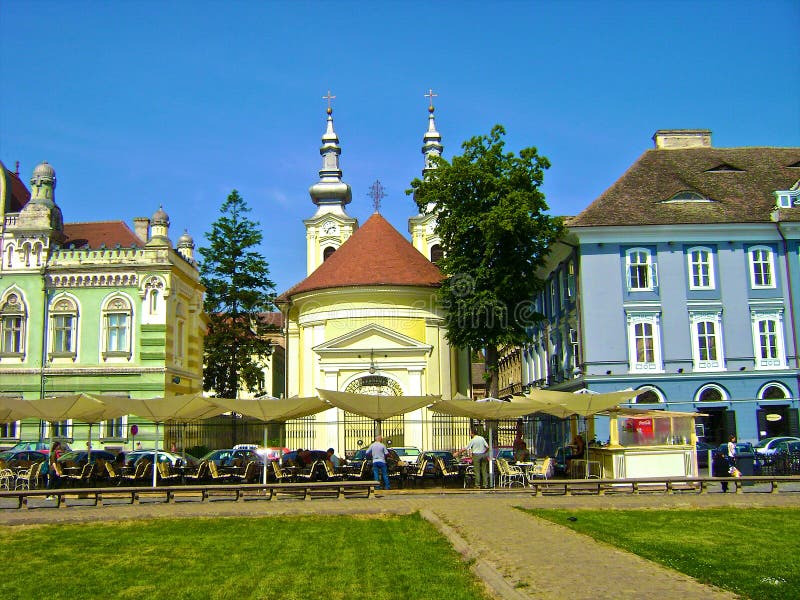 Timisoara editorial image. Image of architectural, bench - 56410505