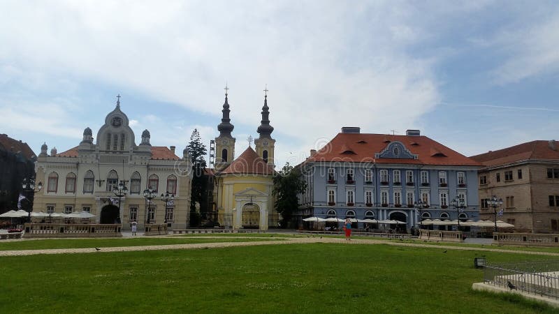 Union Square Unirii Square is the Main Square of Timisoara, Romania ...