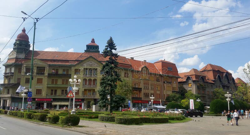 Victory Square Piata Victoriei ,Timisoara Editorial Stock Image - Image ...