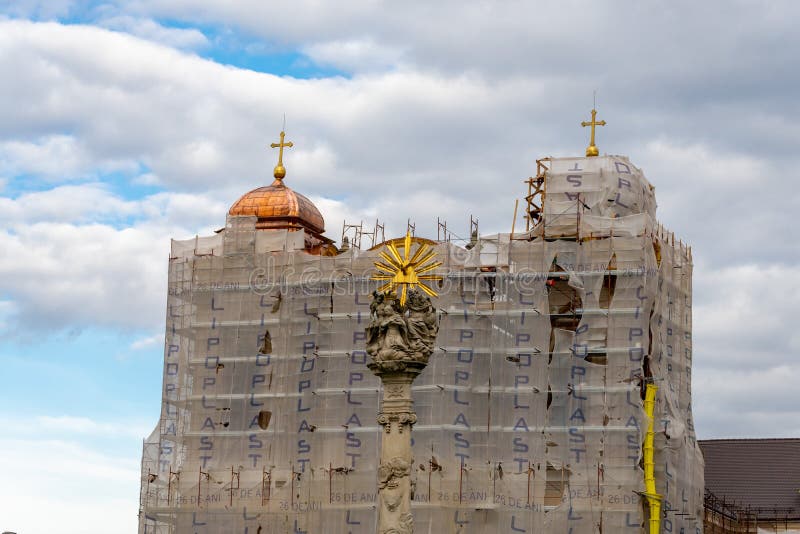 A View of the Holy Trinity Statue Editorial Photography - Image of ...