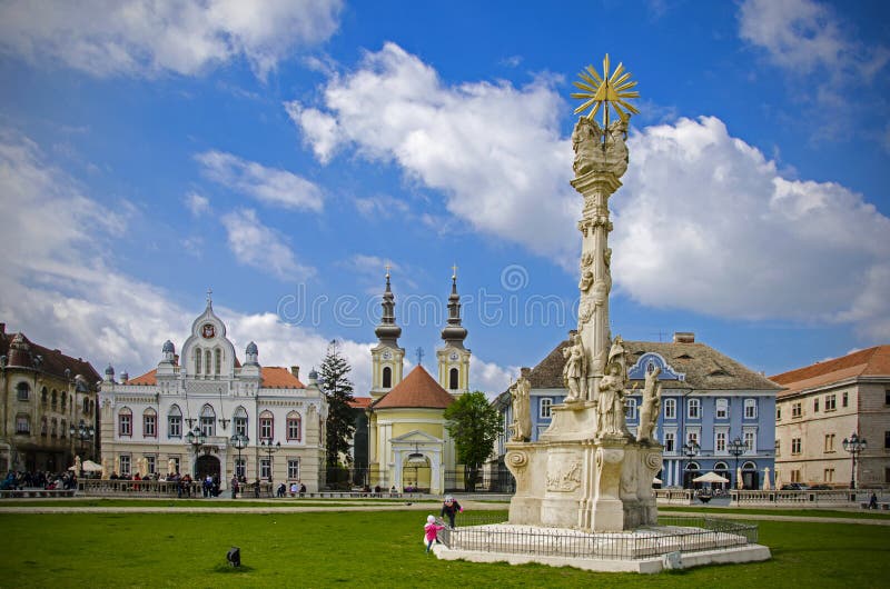Timisoara editorial image. Image of timisoara, bega, square - 97158265