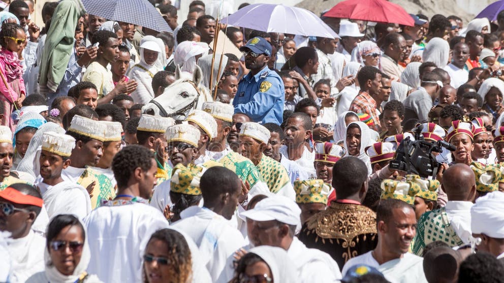 Timket Celebrations in Ethiopia Editorial Stock Image - Image of jesus ...
