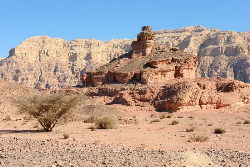 Timna National Park stock image. Image of arid, multicolour - 21032377
