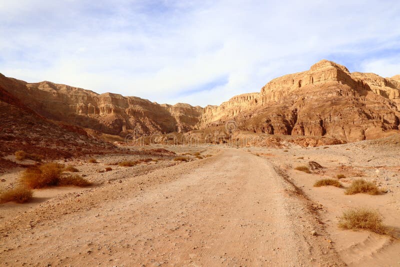 Timna Park. Israel stock photo. Image of valley, butte - 237053244