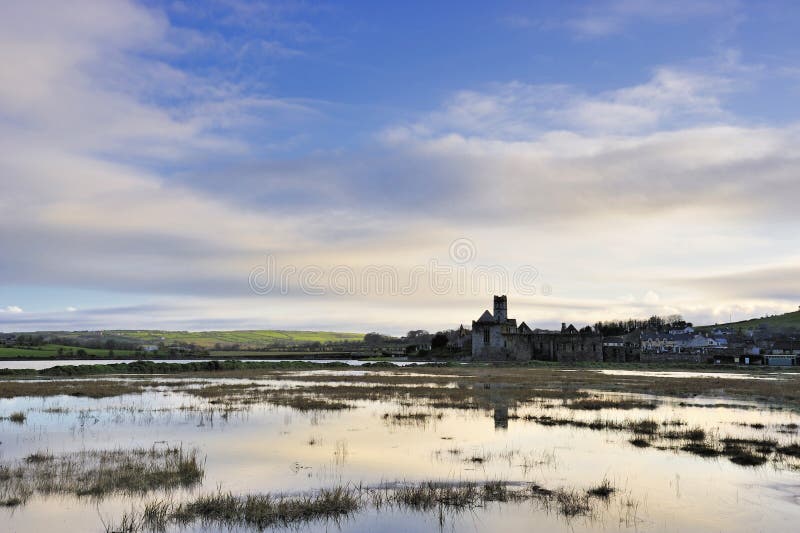 Timoleague Abbey stock image. Image of abbey, cork, water - 9100987
