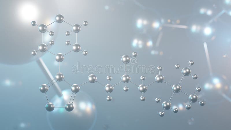 Timolol Molecular Structure, 3d Model Molecule, Non-cardioselective ...
