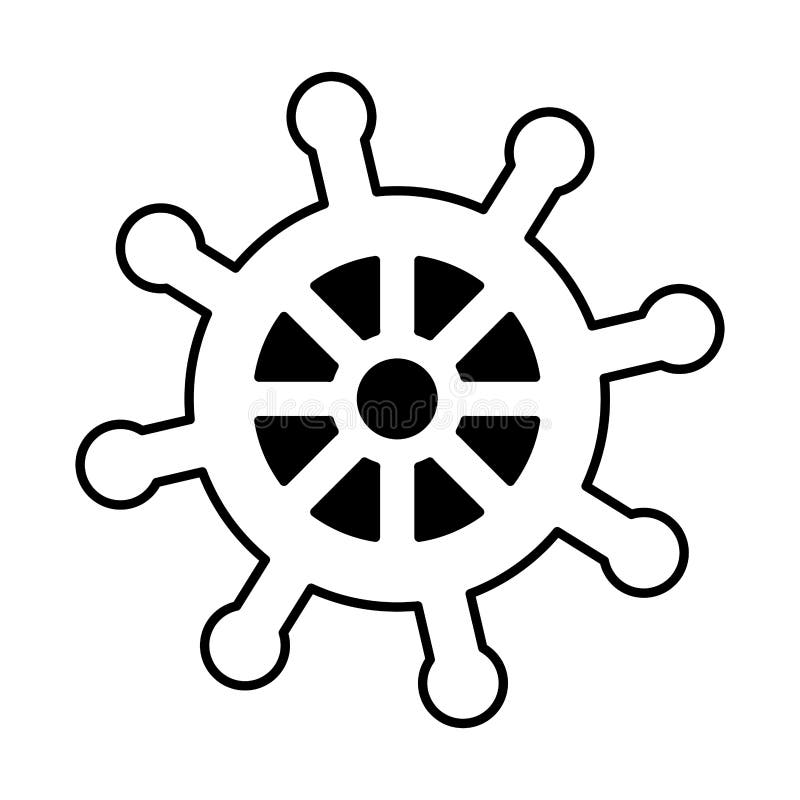 Timon ship maritime icon stock illustration. Illustration of style ...