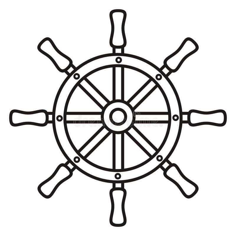 Timone - il nero illustrazione vettoriale. Illustrazione di ...