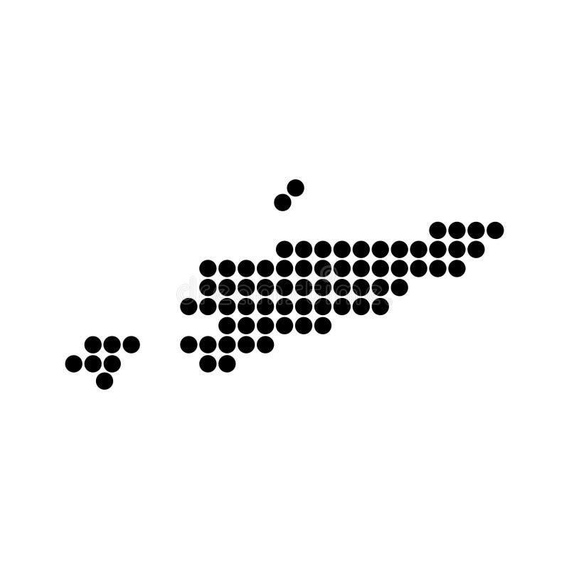 Timor Leste map icon stock illustration. Illustration of isolated ...