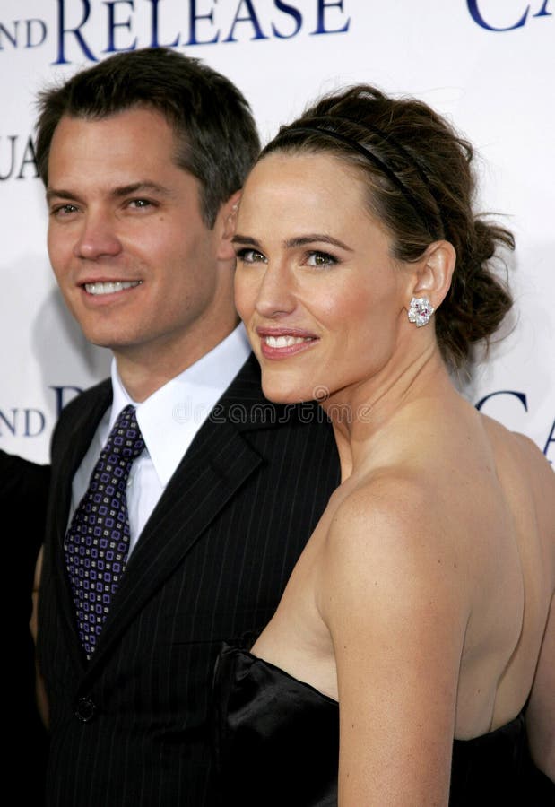 Timothy Olyphant E Jennifer Garner Fotografia Editorial - Imagem de ...