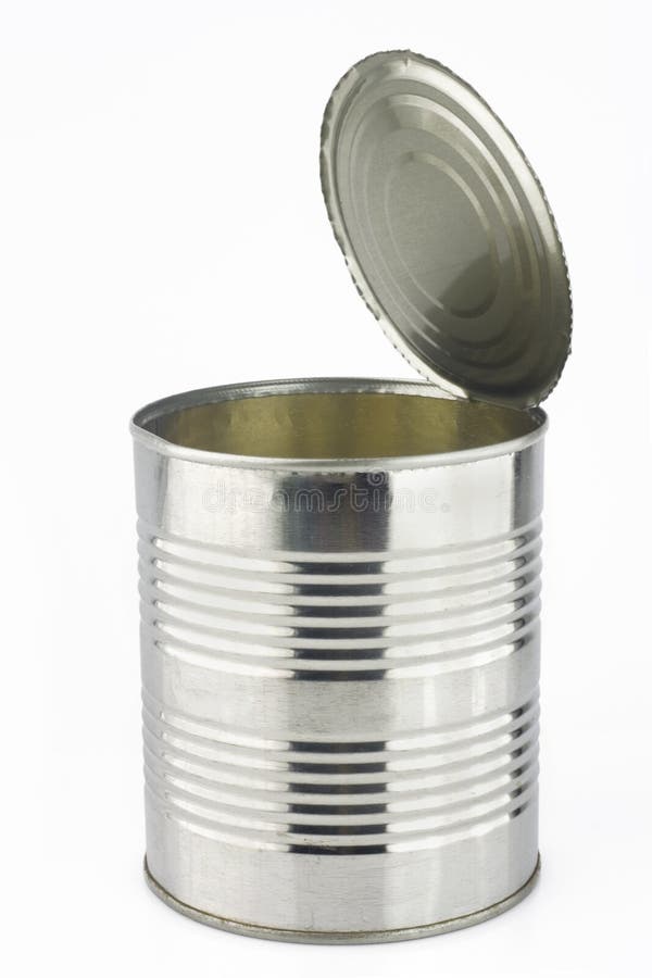 Open Tin Can stock image. Image of open, recycling, idea - 7742803