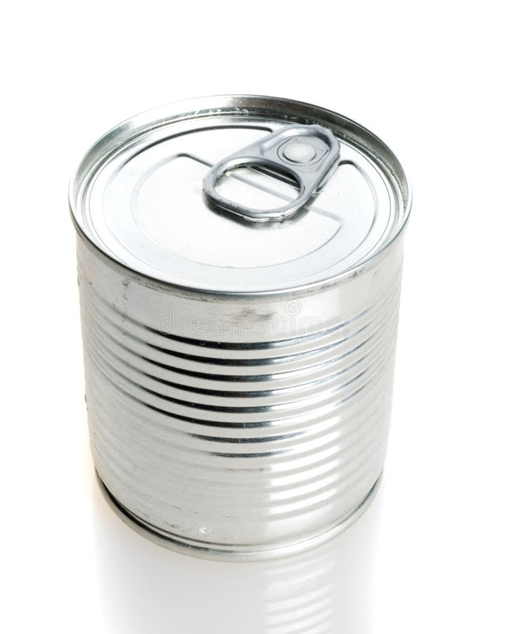 Tin can stock photo. Image of clean, meal, container - 18206584