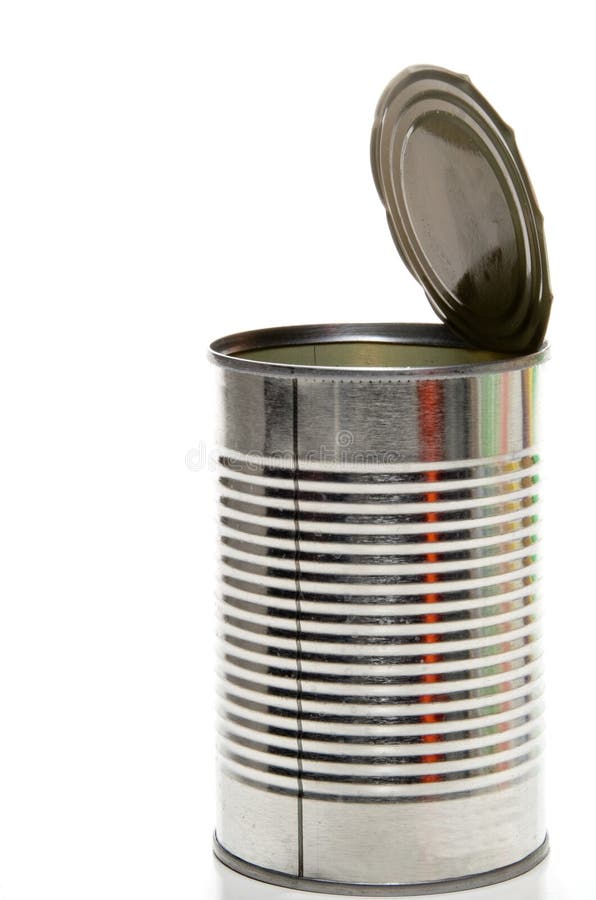 Tin Can stock image. Image of canning, product, chrome - 10609001