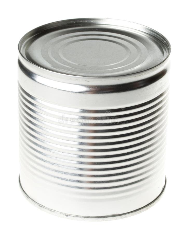 Tin can stock photo. Image of clean, meal, container - 18206584