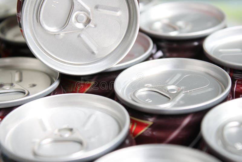 Tin Can Background stock image. Image of shot, stainless - 45503909
