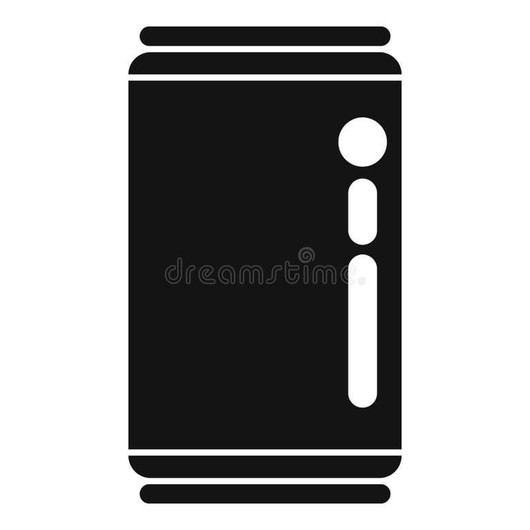 Tin Can Drink Icon Simple Vector. Vending Machine Stock Vector ...