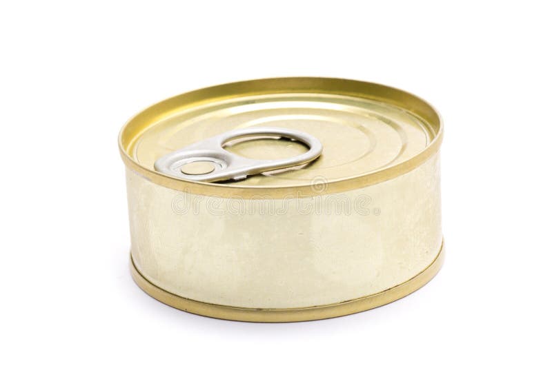 Tin can fish stock image. Image of packaging, isolated - 29563329
