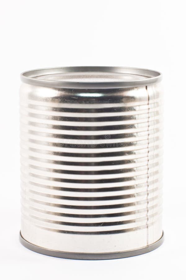 Tin Can stock photo. Image of steel, empty, aluminium, ridged - 45276