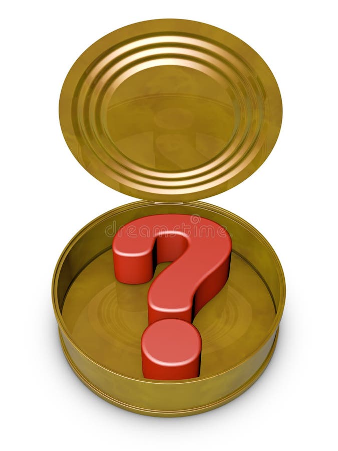 Tin can stock illustration. Illustration of healthy, symbol - 43028503