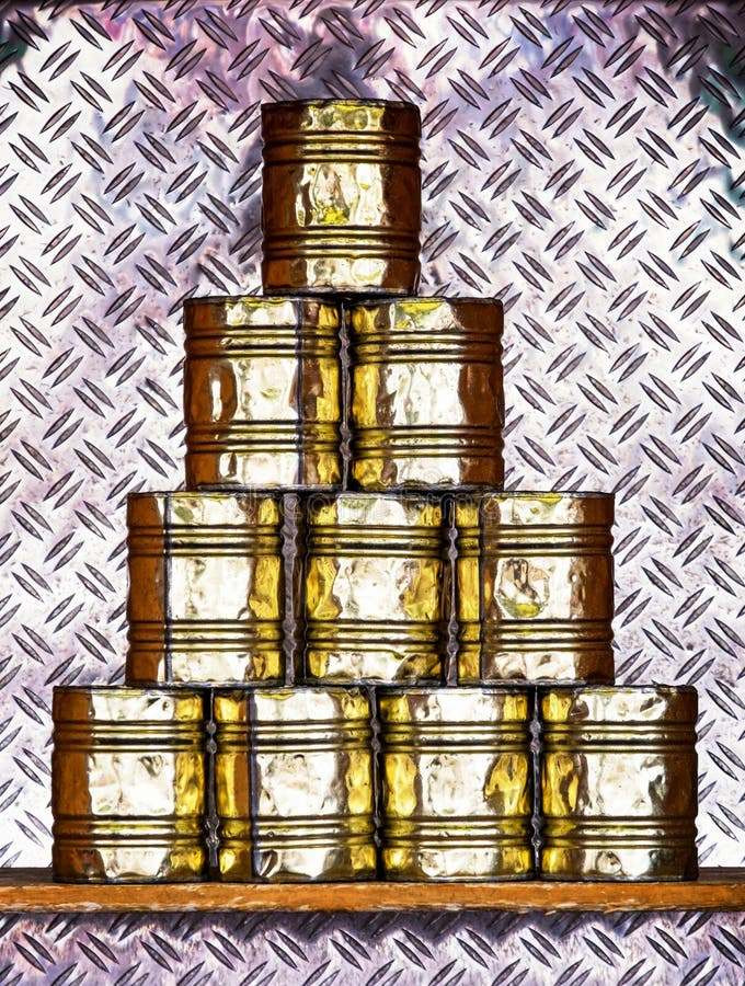 Tin can pyramid game stock image. Image of dosenwerfen - 62098171