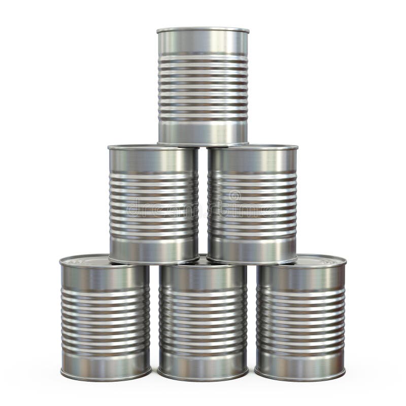 Tin Can Pyramid Stock Illustrations – 63 Tin Can Pyramid Stock ...