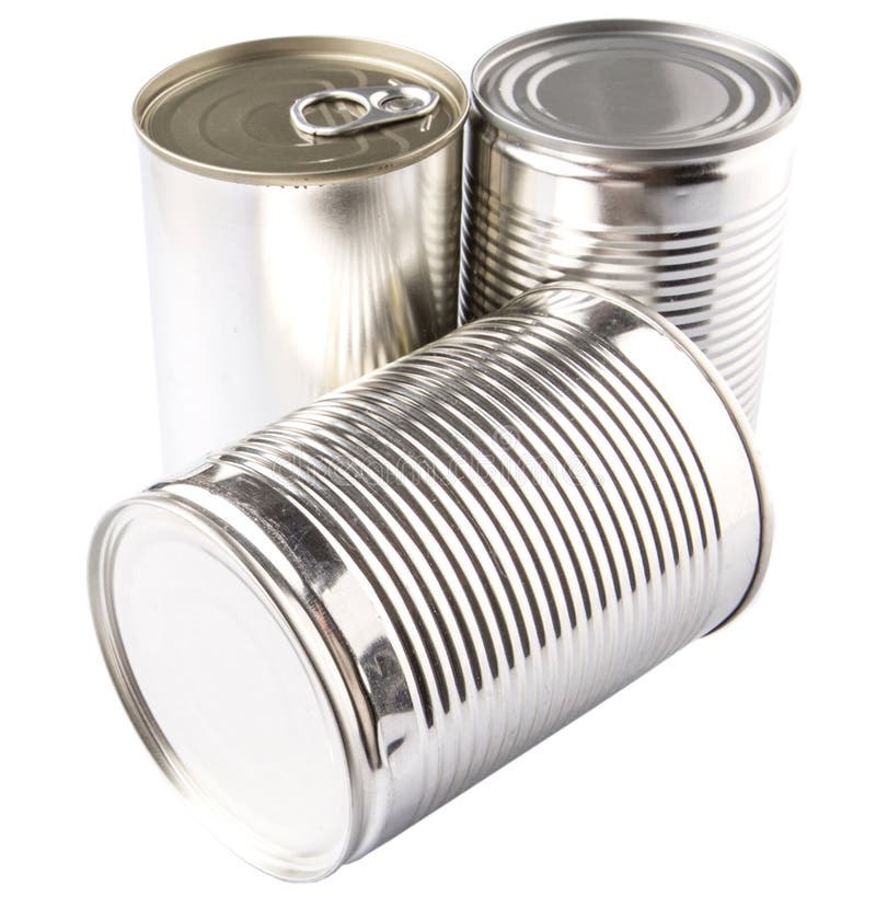 Unlabeled Cans stock photo. Image of consumer, rubbish - 7318868