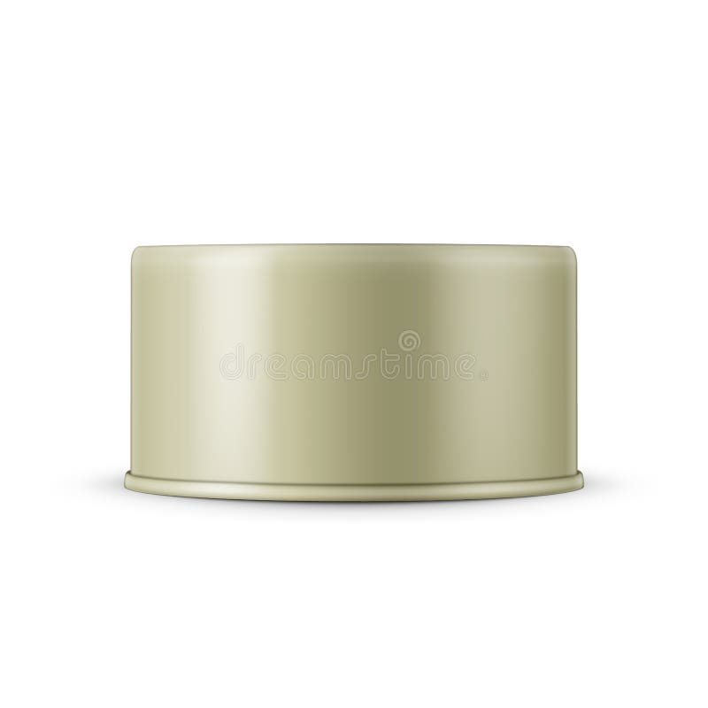 Tin Can on White Background. Stock Vector - Illustration of store ...
