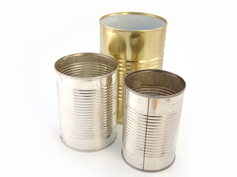 Compressed tin cans stock image. Image of mass, destroy - 10527313