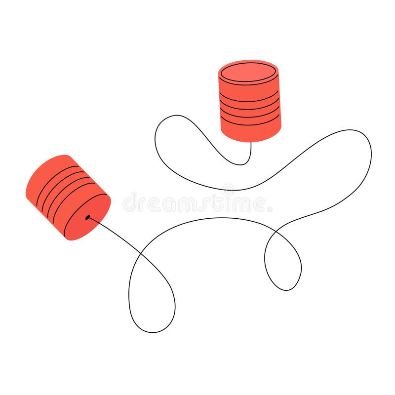 Communication Cans Stock Illustrations – 188 Communication Cans Stock ...
