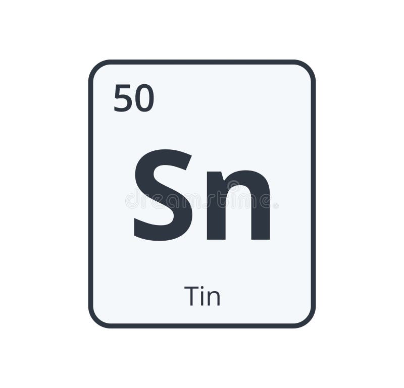 Tin Periodic Symbol Stock Illustrations – 456 Tin Periodic Symbol Stock ...