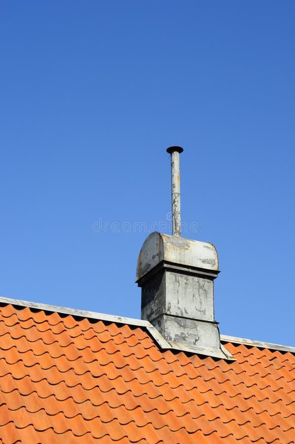 Tin chimney stock photo. Image of house, chimney, architecture - 5848478